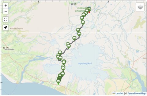 Itinerary Planning Tools for Trekking, Hiking and Travel